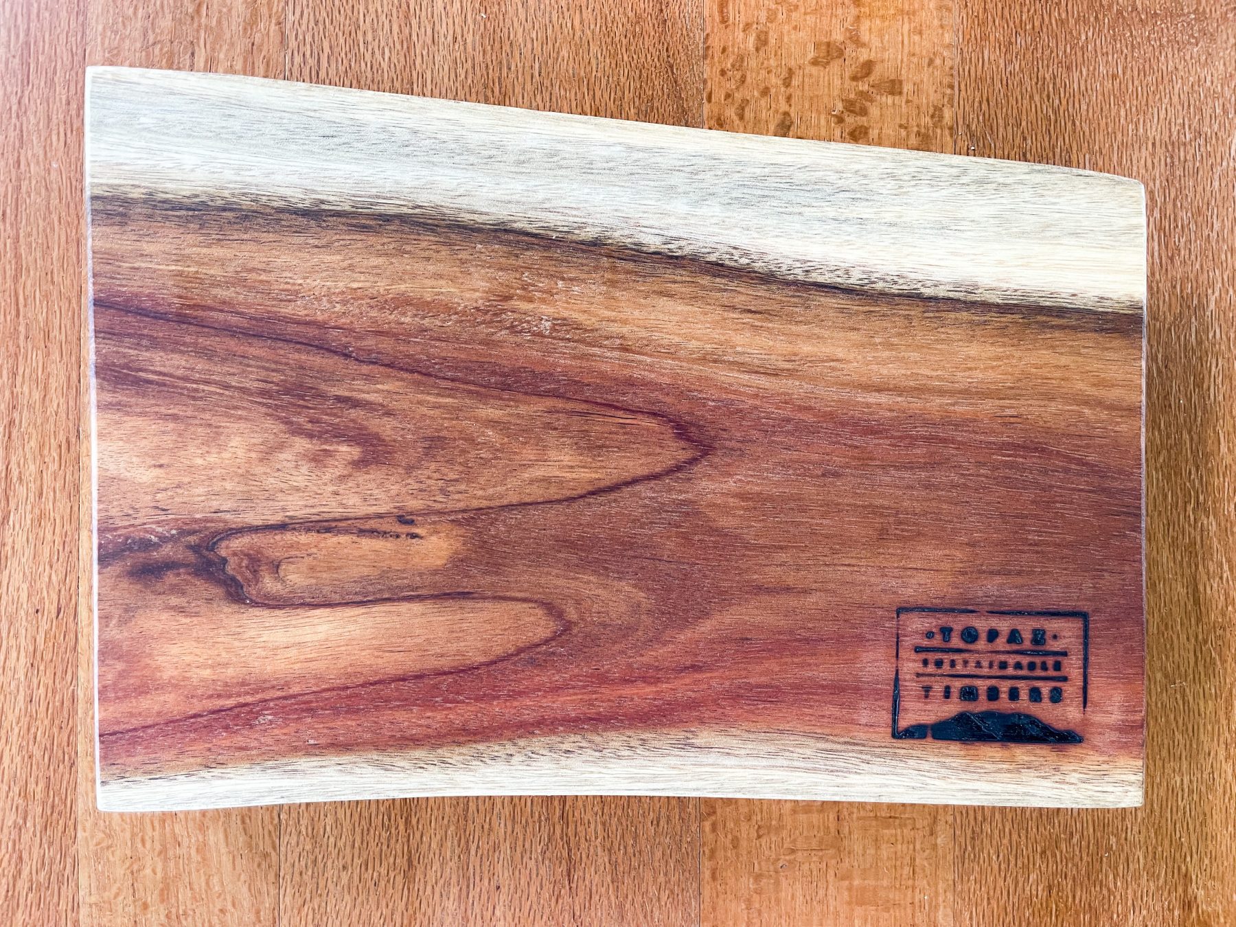 Black Wattle Chopping Board | TOPAZ SUSTAINABLE TIMBERS TOPAZ ...